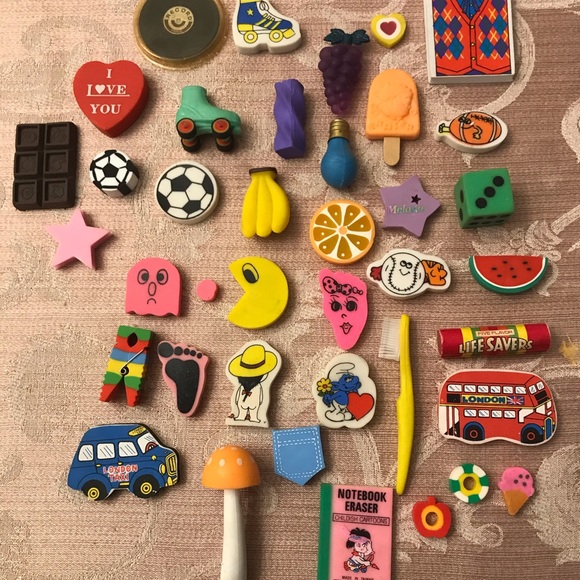 Toys | Eraser Collection | Poshmark